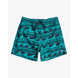 Billabong Boardshorts &raquo;Good Times Layback&laquo; Dark Mint S S Material: Recyceltes Polyester-Suede-Material