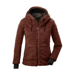 G.I.G.A. by Killtec G.I.G.A. DX BY KILLTEC Fleecejacke &raquo;GW 70 WMN KNTFLC JCKT&laquo; rostrot 34 34 Kuschelige Teddy Fleecejacke mit Kapuze
