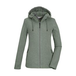 Killtec Fleecejacke &raquo;KOW 2 WMN JCKT&laquo; graugr&uuml;n 46 46 Damen Strickfleecejacke mit Kapuze