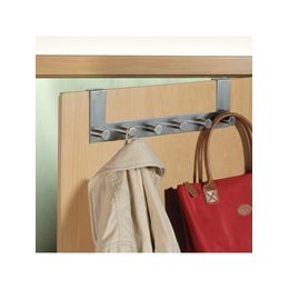 Wenko Edelstahl-Türgarderobe "Celano" - (B)39 x (H)11 x (T)5,5 cm | Gr.: onesize