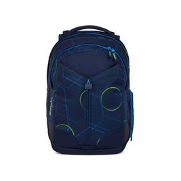 Satch Match - Schulrucksack 45 cm 2025 erw. (seismic green) in blue tech | Gr.: onesize