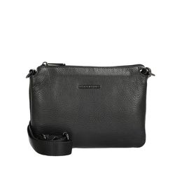 Mandarina Duck Mellow Leather Pochette - Abendtasche 23 cm (warm taupe) in nero | Gr.: onesize