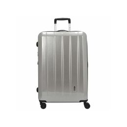 Check.In London 2.0 - 4-Rollen-Trolley 75 cm (orange) in carbon silber | Gr.: onesize