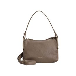 Coccinelle Rebekka Schultertasche 23 cm (noir) in warm taupe | Gr.: onesize