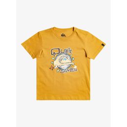 Quiksilver T-Shirt »Vintage Feel« Mustard 6(115-120cm) 6(115-120cm) Stoff: Baumwoll-Jersey-Stoff [160 g/m2]