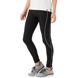 TRIGEMA Trainingshose &raquo;Lange-Sporthose&laquo; schwarz XL - US-Gr&ouml;&szlig;en US-Gr&ouml;&szlig;en XL Elastische Microfaser