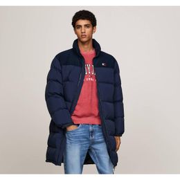 Tommy Jeans Steppjacke »TJM CORD MIX ALASKA PARKA« mit Cordeinsätzen Dark Night Navy M M Lange Steppjacke von Tommy Jeans