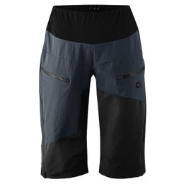 Gonso Damen Radhose &raquo;LOMASO&laquo; Herren Bike-Shorts, MTB Fahrradhose mit Sitzpolster, Bund flexibel blau 40, Normalgr&ouml;&szlig;en