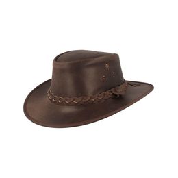 Scippis Lederhut in braun | Gr.: XL