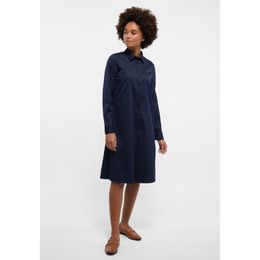 Eterna Blusenkleid &raquo;REGULAR FIT&laquo; navy 40 - Normalgr&ouml;&szlig;en Normalgr&ouml;&szlig;en 40 Hemd-Kragen