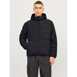 Jack & Jones JACK & JONES Steppjacke »JJESTATE PACKABLE PUFFER HOOD NOOS« mit Kapuze mit Kapuze Black S S Basic Jacke von Jack & Jones