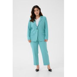 Kaffe curve Blazer KCsakira Tight fit in Teal | Gr.: 54