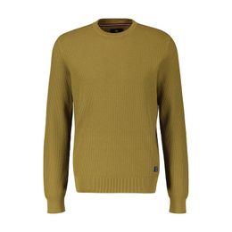 Lerros Strickpullover &raquo;Strickpullover, O-Neck&laquo; DRIED TOBACCO XXL XXL Klassisches Strick-Design