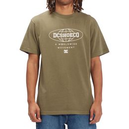 DC Shoes T-Shirt &raquo;World Movers&laquo; Ivy Green Enzyme Wash XS XS Stoff: Jersey-Stoff aus Baumwolle [200 g/m2]