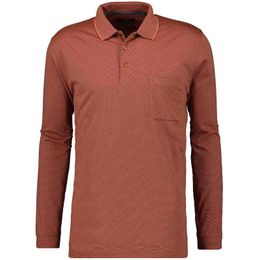 Ragman Poloshirt gebranntes Orange-543 XXL XXL Legere Passform