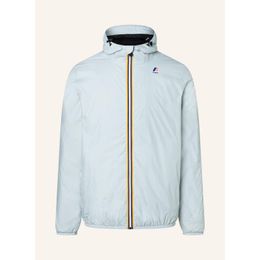 K-way Arbeitsjacke &raquo;Funktionsjacke LE VRAI 4.0 CLAUDE WARM&laquo; Grey L L Wasserdichtes, winddichtes, atmungsaktives Ripstop-Nylongewebe
