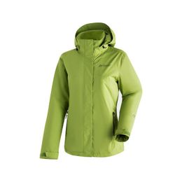 Maier Sports Regenjacke &raquo;Metor Therm Rec W&laquo; warme Damen Jacke mit Kapuze, Winterjacke wasserdicht atmungsaktiv grasgr&uuml;n 40 40 Vielseitige...