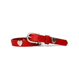 Fronhofer Lederg&uuml;rtel in Rot | Gr.: 75 cm