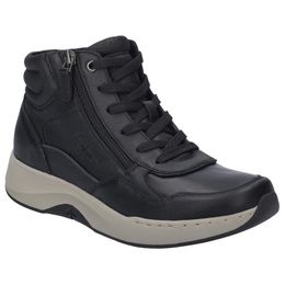 Josef Seibel Sneaker &raquo;Elli 01&laquo; Trekkingschuh, Schn&uuml;rboots, Komfortschuh mit Wechselfu&szlig;bett schwarz 36 36 High-Top Sneaker mit Rei&szlig;verschluss an der...