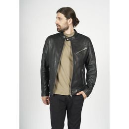 Freaky Nation Lederjacke &raquo;Hannes-FN SB&laquo; schwarz L(48)