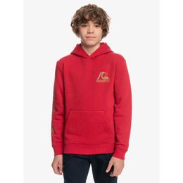 Quiksilver Kapuzensweatshirt &raquo;Rolling Circle&laquo; Chili Pepper 8(125-130cm) 8(125-130cm) Material: Baumwoll- Polyestergemisch