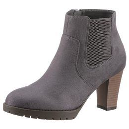ANISTON SHOES Stiefelette, Ankleboots mit seitlichem Stretcheinsatz - NEUE KOLLEKTION grau 41 41 In elegantem Look - aus der neuen Schuhkollektion...