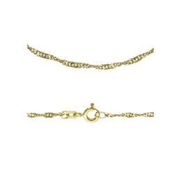 Firetti Collierkettchen »Schmuck Geschenk Gold 333 od 585 Singapurkettengl. in mehreren Breiten« Made in Germany gelbgoldfarben 50 Diese Kette...