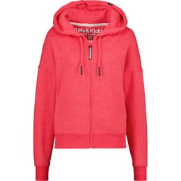 ALIFE & KICKIN Kapuzensweatjacke &raquo;Damen JesseAK A&laquo; coral melange XL XL Du bist Dir sicher, bei der Sweatjacke JesseAK A von alife and kickin geht...