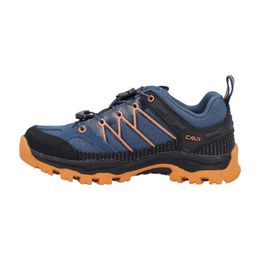 CMP Wanderschuh »KIDS RIGEL LOW TREKKING SHOES WP« wasserdicht BLUESTEEL-FLAME 36 36 Robuster Wanderschuh von CMP mit Schnellverschluss