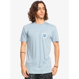Quiksilver T-Shirt »Sunburnt Daze« Ashley Blue XS XS Material: Interlock-Stoff aus Viskose und...