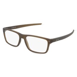 Oakley OX8164 Brille Herren | Fassung: Vollrand, Quadratisch, Braun