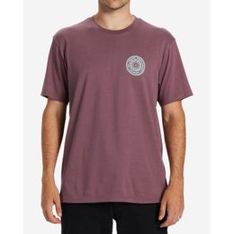 Billabong T-Shirt &raquo;Praise&laquo; Vintage Violet L L Stoff: Baumwollstoff [160 g/m2]