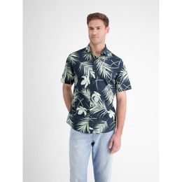 Lerros Kurzarmhemd »Kurzärmeliges Herrenhemd, Hawaiian-Style« CLASSIC NAVY 3XL - Normalgrößen Normalgrößen 3XL REGULAR FIT (normale Passform)