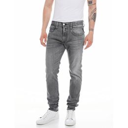 Replay Slim-fit-Jeans &raquo;Anbass&laquo; medium grey BW80 32 - L&auml;nge 34 L&auml;nge 34 32 Slim Fit Jeans f&uuml;r eine schmale Silhouette und einen modernen Look