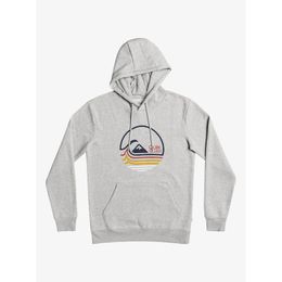 Quiksilver Kapuzensweatshirt &raquo;Lazy Mind&laquo; Light Grey Heather XXL XXL Stoff: Baumwoll- /Polyestergemisch [280 g/m2]