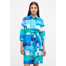 Eterna Hemdblusenkleid &raquo;LOOSE FIT&laquo; azurblau 38 - Normalgr&ouml;&szlig;en Normalgr&ouml;&szlig;en 38 Locker sitzende Passform