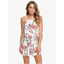 Roxy Playsuit »Favorite Song« Snow White Tropic Call XS - US-Größen US-Größen XS Stoff: Viskose-Mischgewebe mit Stretch [200...
