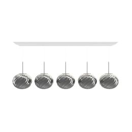 Tom Dixon Whirl Linear Pendant System Silver