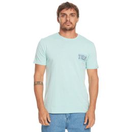 Quiksilver T-Shirt »Taking Roots« Pastel Turquoise M M Stoff: Baumwoll-Jersey-Stoff [160 g/m2]