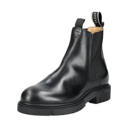 sneaky steve Stiefelette »Stiefelette Leder/Textil« Schwarz 39 39 Verschluss: Schlupfschuh