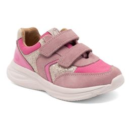 bisgaard Sneaker &raquo;yuki glitter Weite: normal&laquo;, Freizeitschuh, M&auml;dchen Schuh mit Klett, Gr&ouml;&szlig;enschablone zum Download blush glitter 31 31 Sneaker von...