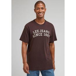 Lee T-Shirt arabica L L Schlichtes T-Shirt von Lee