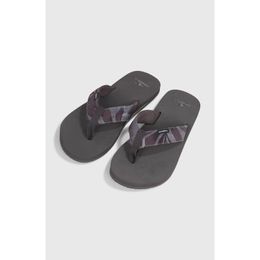 O`Neill O'NEILL Zehentrenner &raquo;FABRIC SANDALS&laquo; Black Dipped Leaves 39 39 Coole Zehentrenner von O'Neill