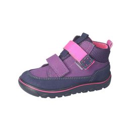 Ricosta Stiefelette &raquo;Stiefelette Lederimitat/Textil&laquo; Blau/Pink 24 24 Verschluss: Klettverschluss