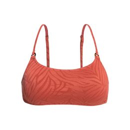 Roxy Bandeau-Bikini-Top &raquo;Wild Babe&laquo; Marsala XS - Cup B Cup B XS Stoff: texturierter, weicher,...