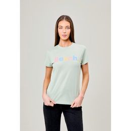 Bench. Damen Rundhalsshirt &raquo;ELIO&laquo; gr&uuml;n 36