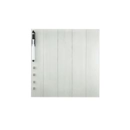 H&ouml;ffner Memoboard 30x30 cm Wood (Wei&szlig;) &brvbar; grau &brvbar; Ma&szlig;e (cm): B: 30 H: 30 &raquo; H&ouml;ffner