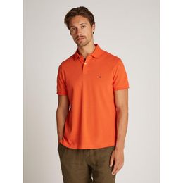 Tommy Hilfiger Herren Poloshirt &raquo;1985 REGULAR POLO&laquo; aus Piqu&eacute; orange S