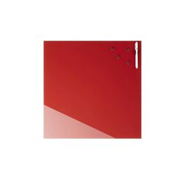 H&ouml;ffner Memoboard 50x50 cm Rot &brvbar; grau &brvbar; Ma&szlig;e (cm): B: 50 H: 50 &raquo; H&ouml;ffner