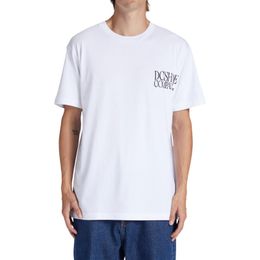 DC Shoes T-Shirt »Decline« White XS XS Stoff: Jersey-Stoff aus Baumwolle [200 g/m2]